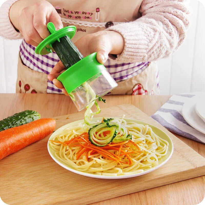 MANUAL SPIRAL VEGETABLES CUTTER - qrature